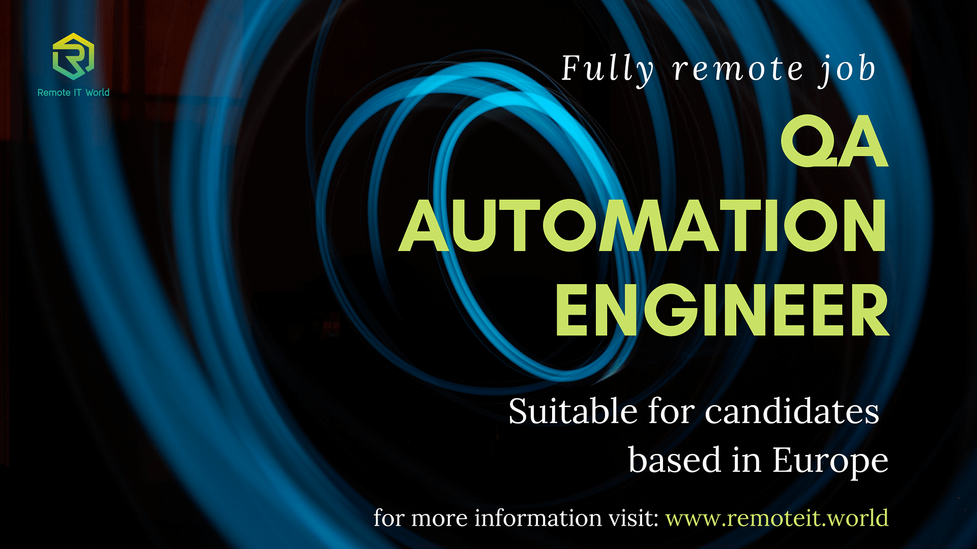 QA Automation Engineers Remote IT World